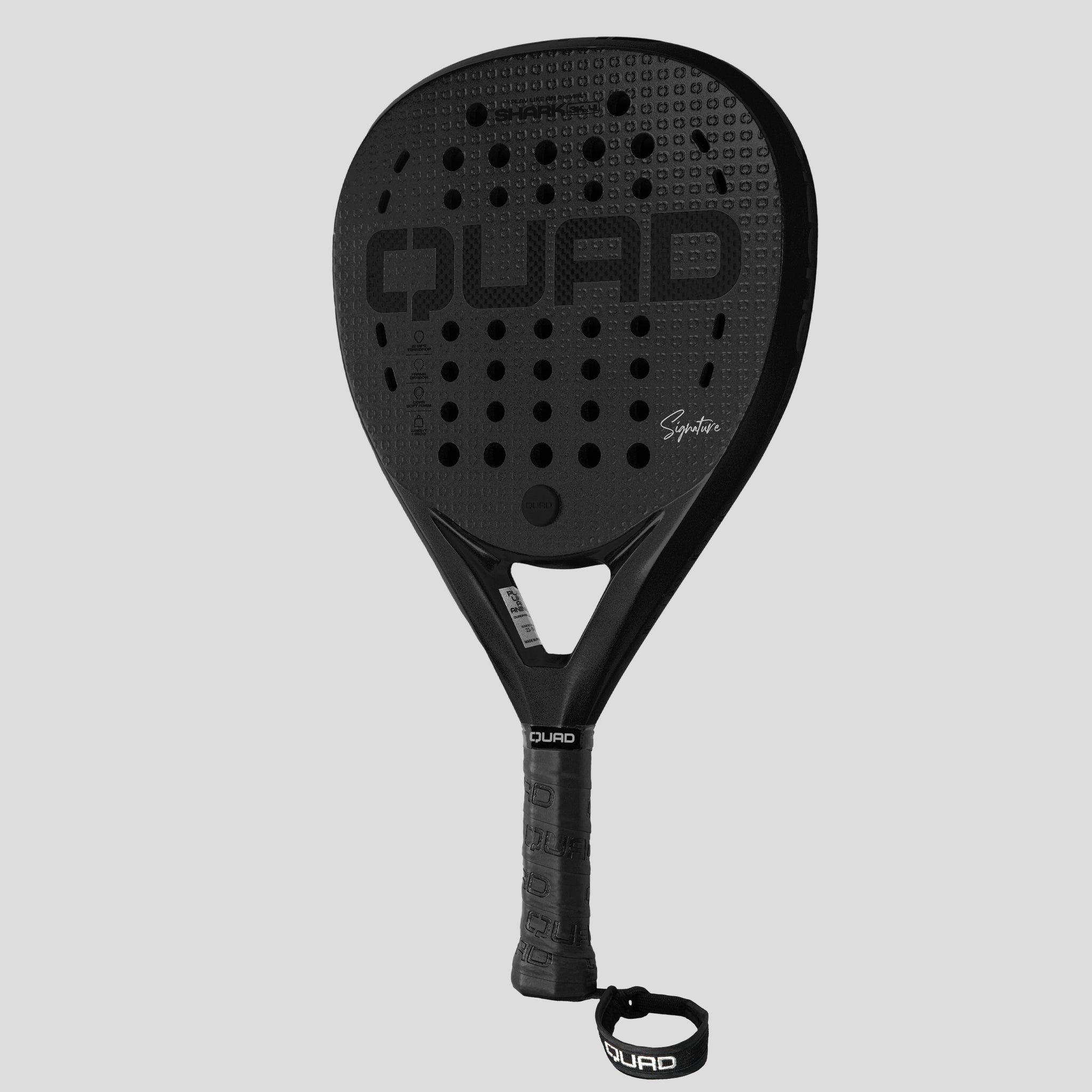 QUAD – Custom Shark Padel Racket